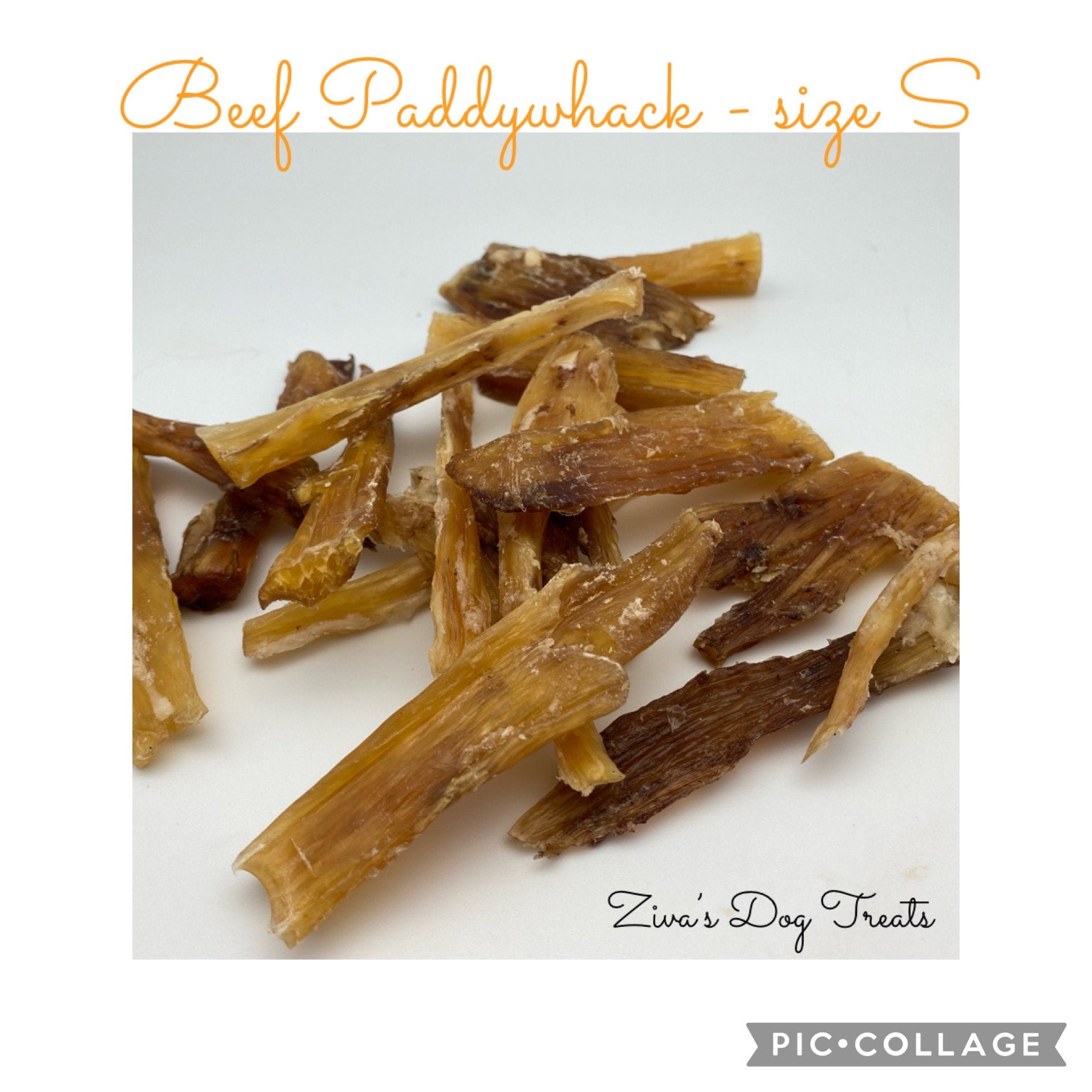 Beef Paddywhack / Ligament (different sizes) | Ziva's Dog Treats