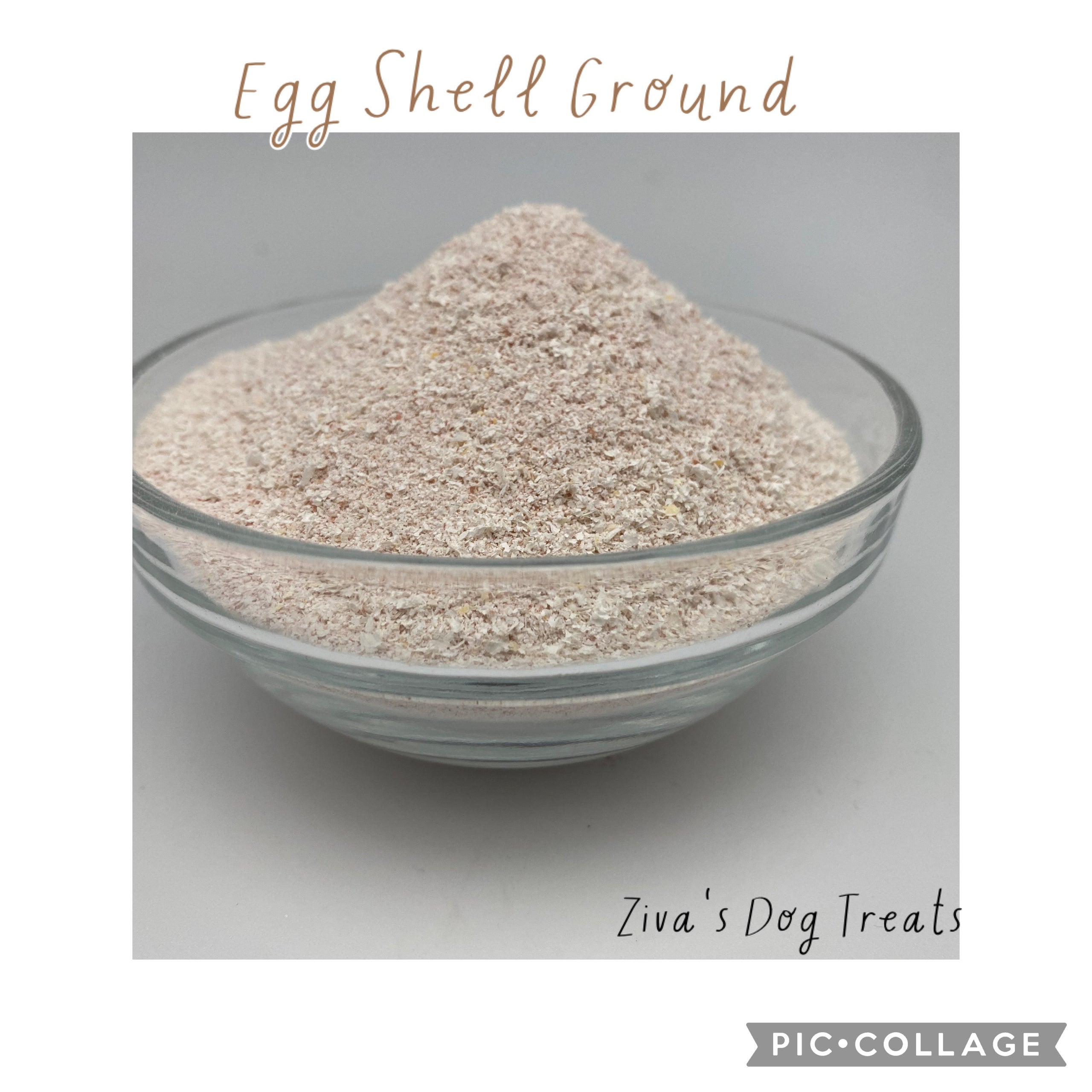 Egg Shell Ground | Ziva's Dog Treats